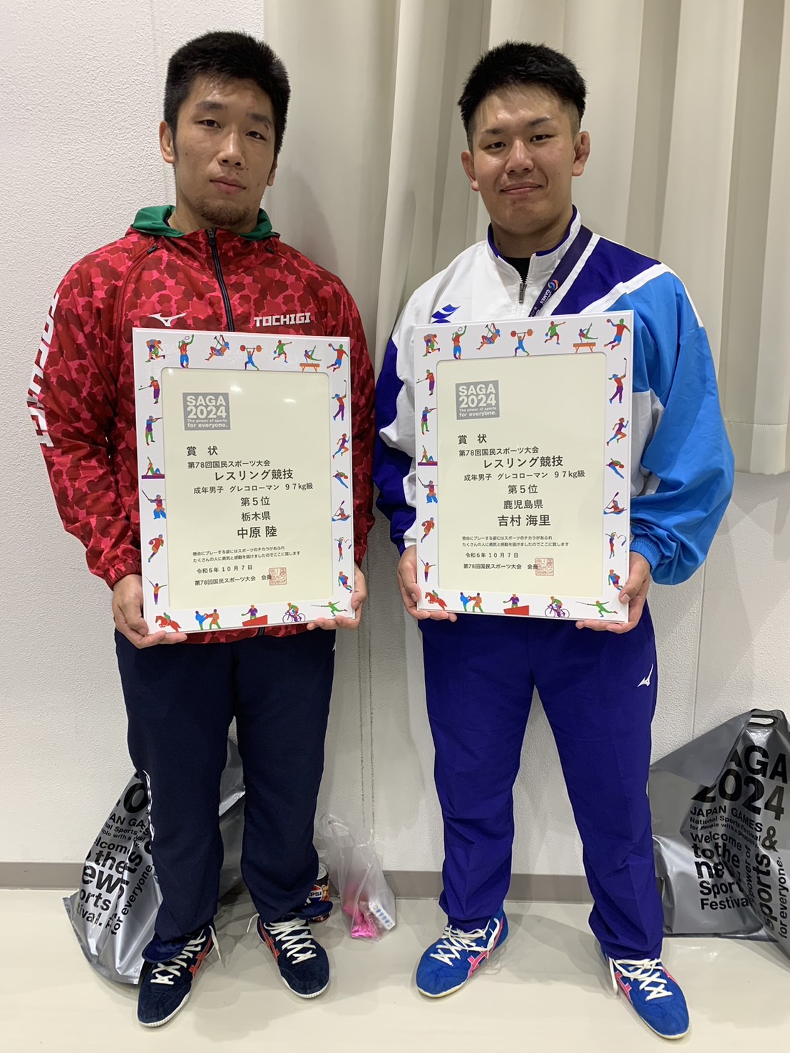 国民スポーツ大会SAGA2024レスリング競技 - 学校法人前田学園 鹿屋中央高等学校